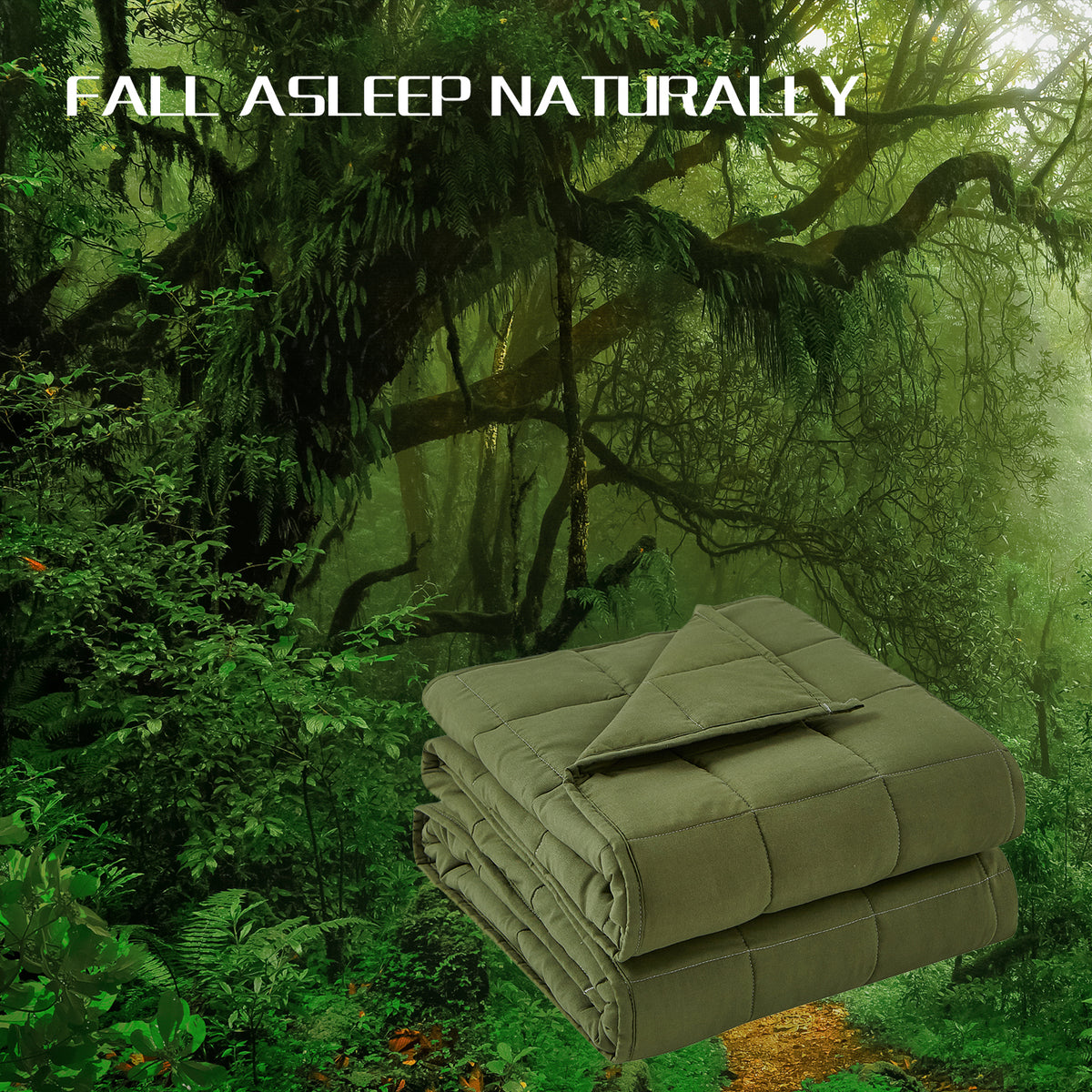 BB BLINBLIN Weighted Blanket Heavy Blanket Veridian – blinblinhome